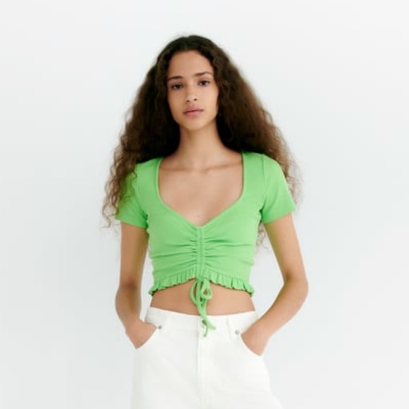 Zara | Tops | Zara Crop Top | Poshmark
